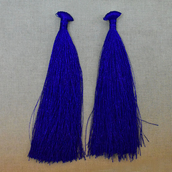 Buy Royal Blue color Polyester tassels online at best prices ...