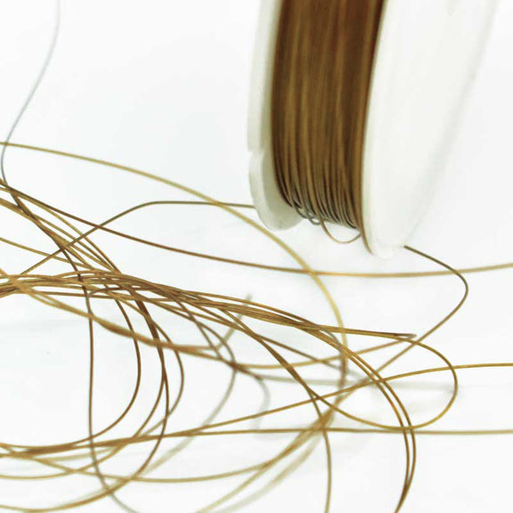 Buy Gold Color Bead Stringing Wire online at wholesale price ...