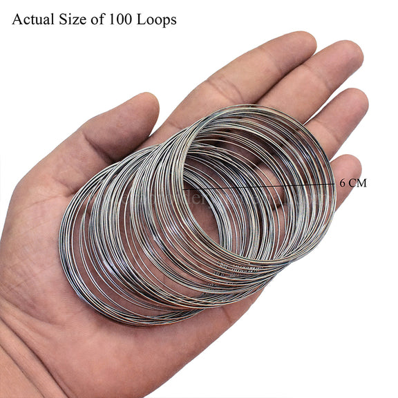 Bracelets & Earrings Hoops Wire Loops - Buy Online – embroiderymaterial.com