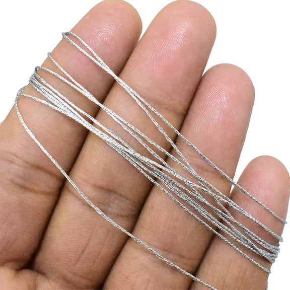 Silver Metallic Embroidery Thread - Worldwide Shipping ...