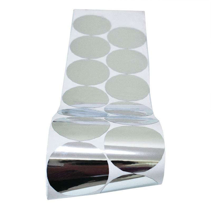 Buy Round Shapes Foil Mirror in Silver Color at best prices ...