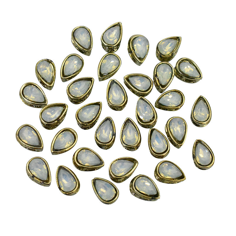 Teardrop Shape Kundan Rhinestones - Best Quality & Price ...