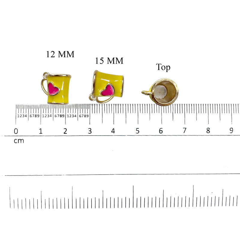 Shop Coffee Cup Mug Design Charms & Pendants Online ...