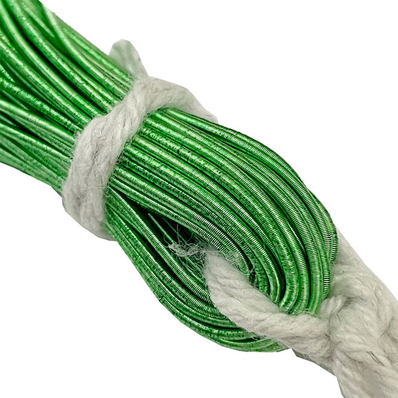 Buy Aari Work Dabka Material 1MM Wire In Dyed Green Color ...