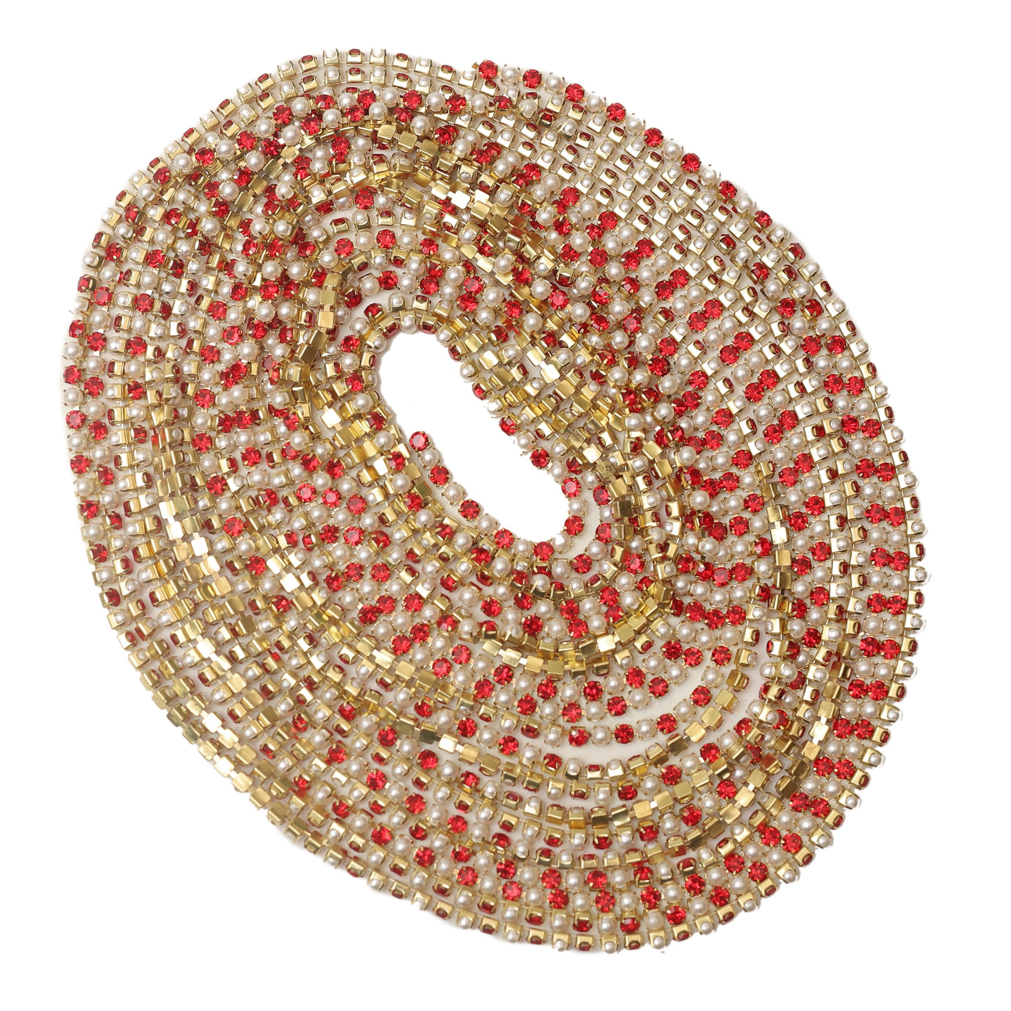3mm red rhinestone cup chain – embroiderymaterial.com