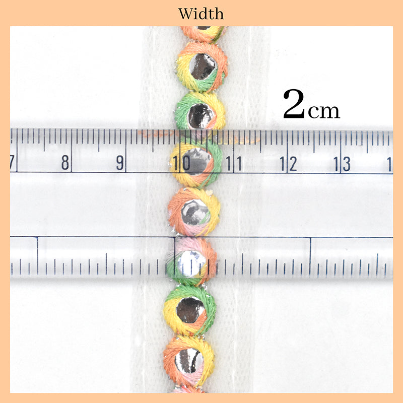 Buy Now White Net Fabric Boho-Chic Trim Lace for your DIY Creation ...