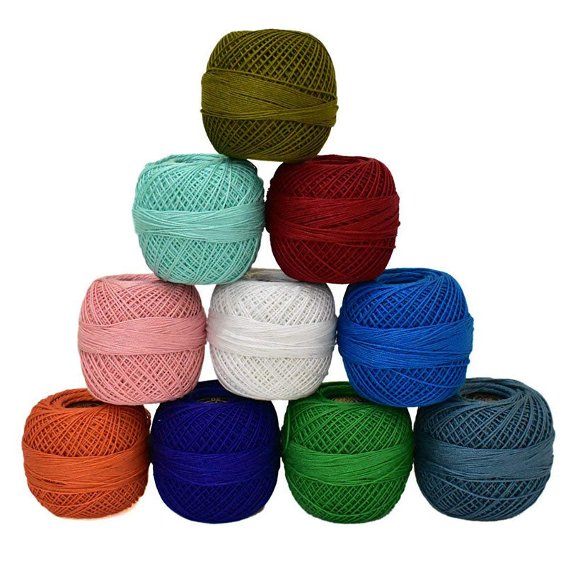 Buy crochet cotton thread combo pack at wholesale prices ...