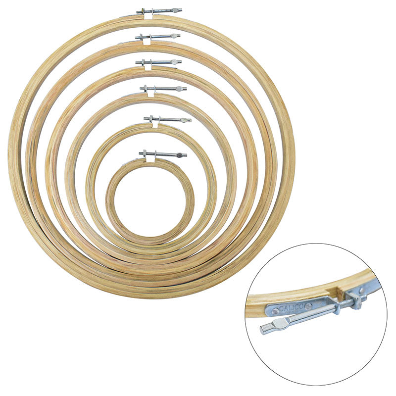 Buy Round Embroidery Frame Set- 6 Pieces at 40% Off ...