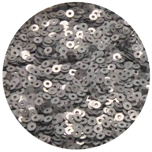 Buy Silver Grey Sequins with other embroidery materials ...