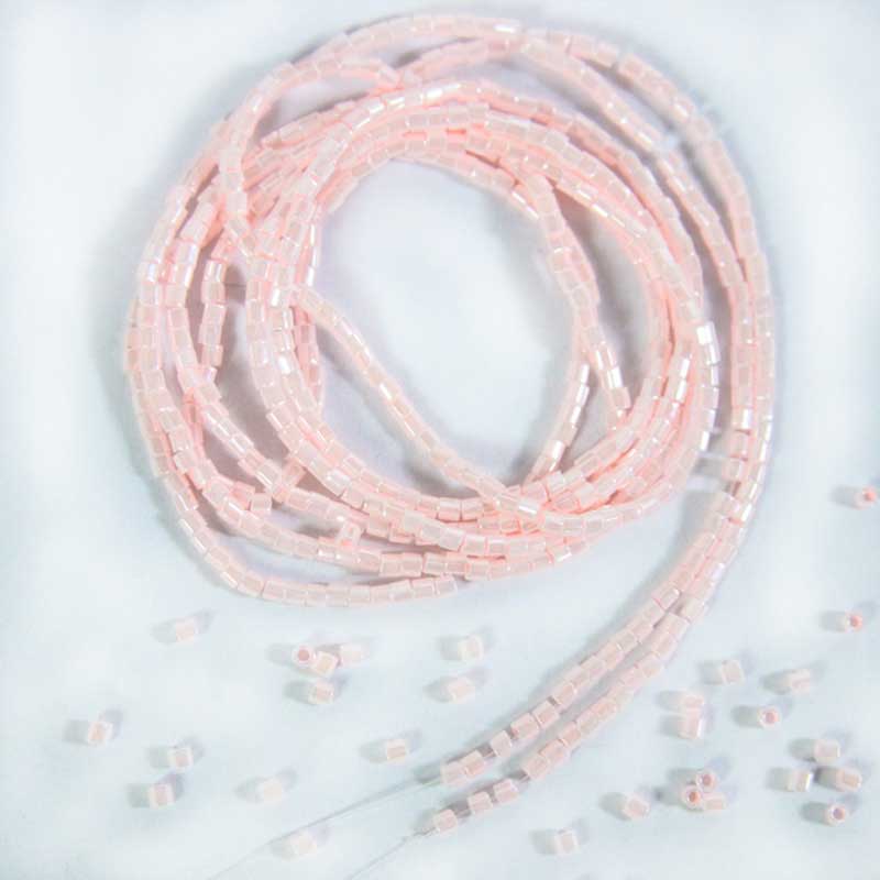 Buy now Baby Pink Color 2Cut Beads Strings online at wholesale prices ...