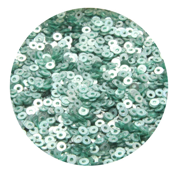 Buy Neptune Green Color Sequins with other embroidery materials ...