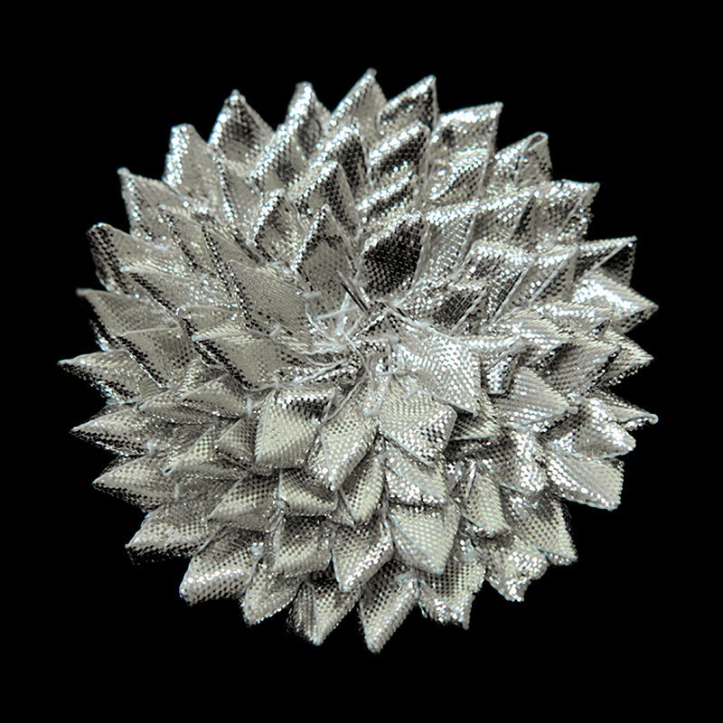 EMBGF4501 (GOTA FLOWER IN METALLIC SILVER COLOR) – embroiderymaterial.com