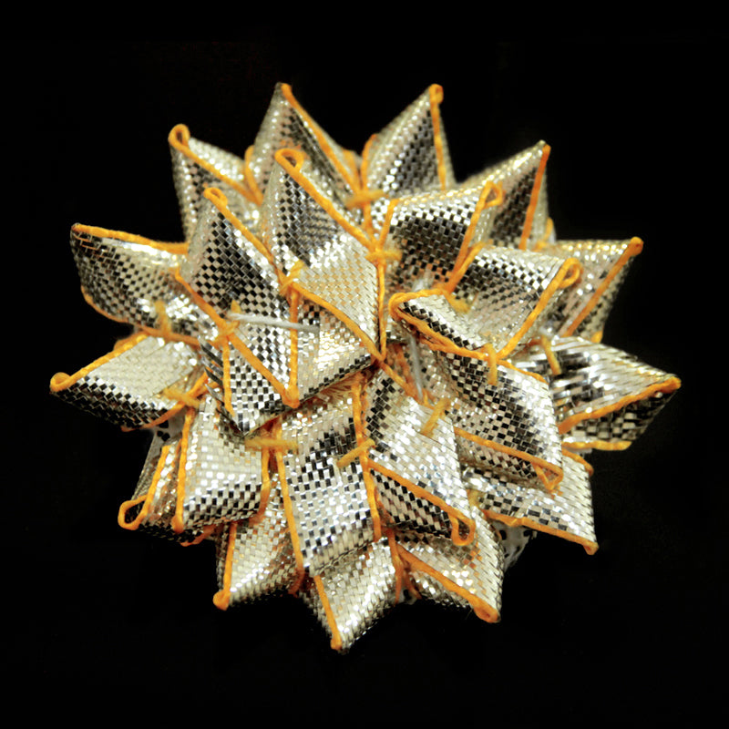 buy gota flowe in yellowish silver color – embroiderymaterial.com