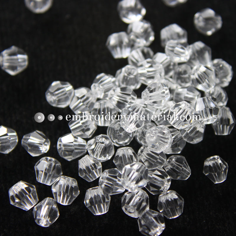 Faceted bicone crystals – embroiderymaterial.com