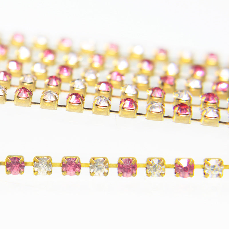 2mm pink cup chain for apparel & lifestyle products ...