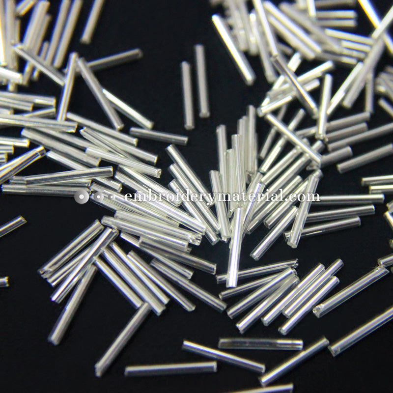long silver color glass beads buy at wholesale prices ...