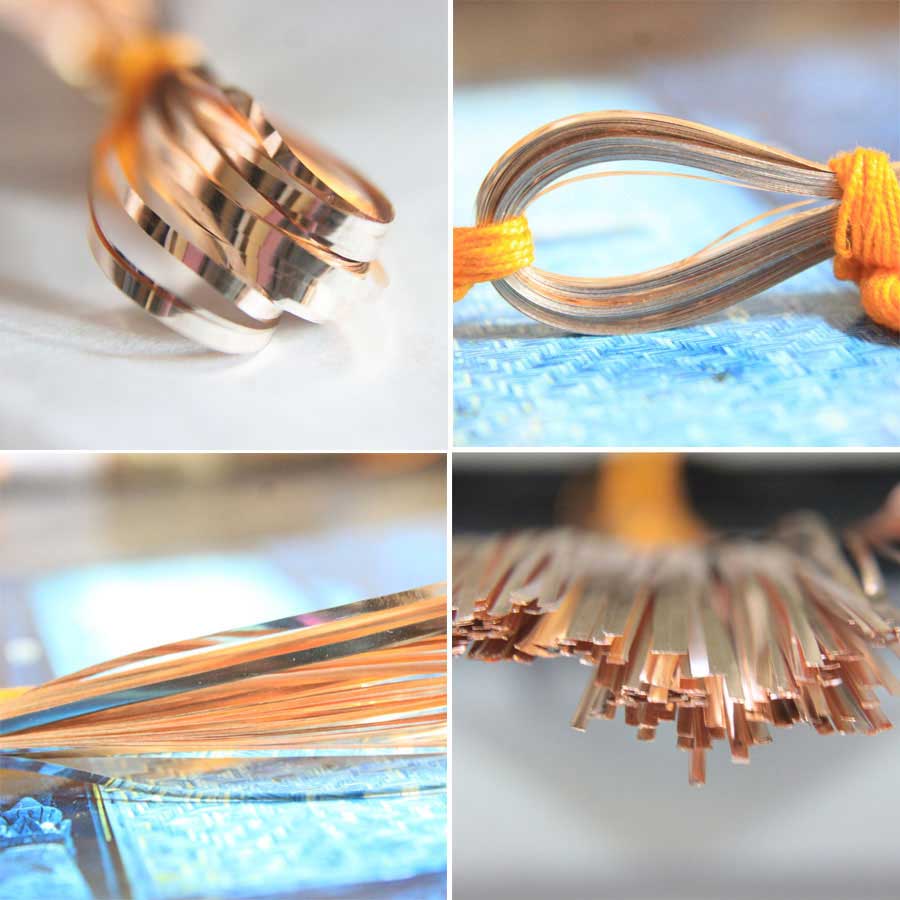 Buy Metal strips for Hand Embroidery in loose quantity ...