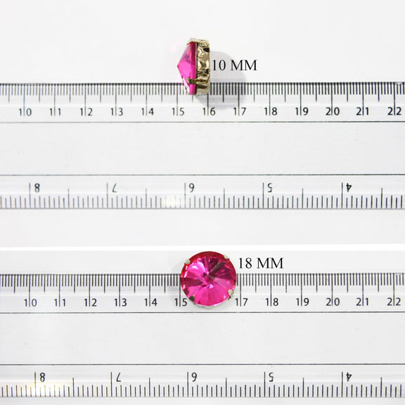18mm round rivoli with metal holder – embroiderymaterial.com